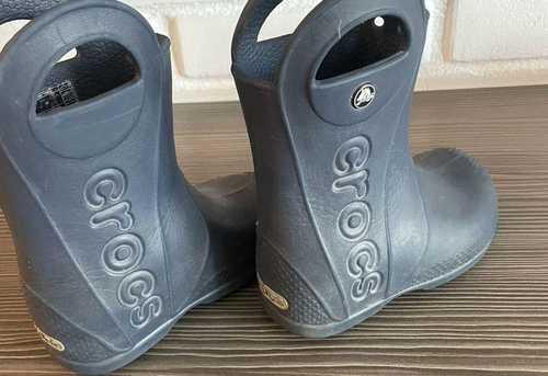 Резиновые сапоги crocs c9