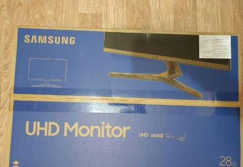 Новый Монитор 28" Samsung U28R550UQI UHD IPS 75hz