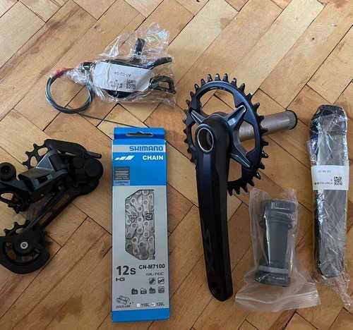 Групсет shimano slx m7100