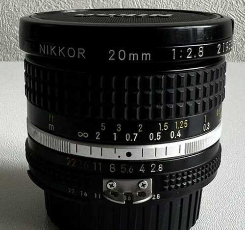 Объектив Nikon nikkor 20mm f2.8 Ai-s