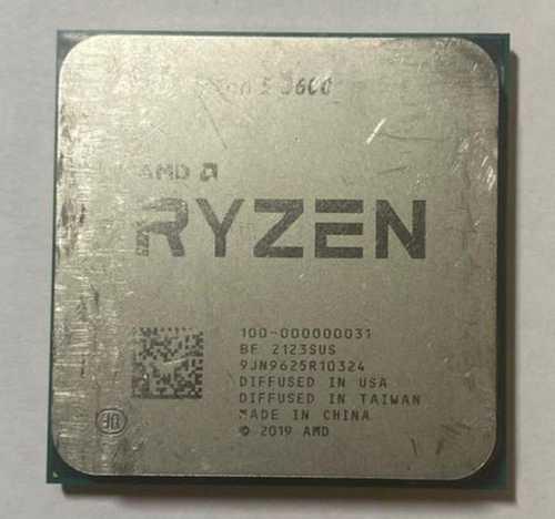 Процессор amd ryzen 5 3600