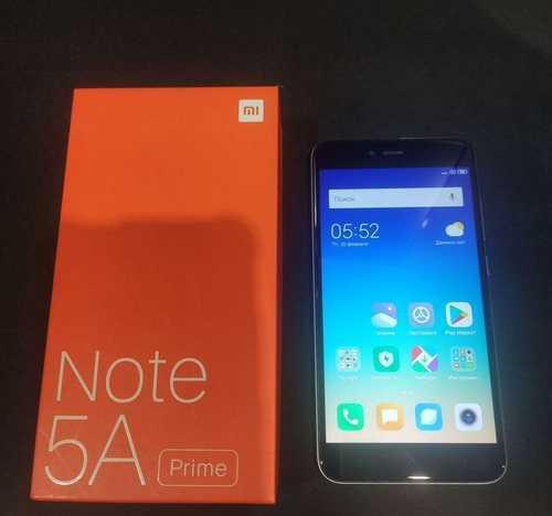 Xiaomi Redmi Note 5A Prime, 3/32 ГБ