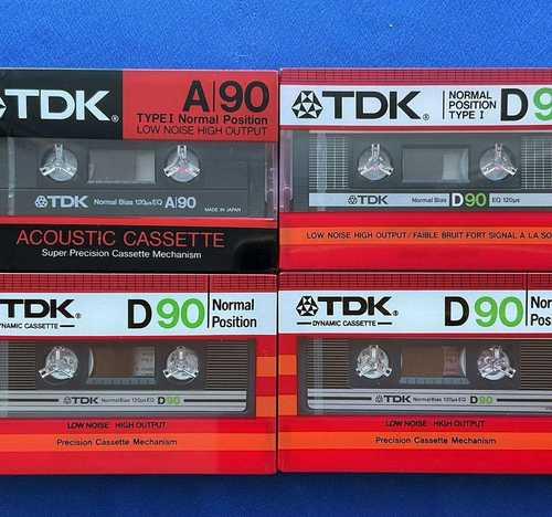 Аудиокассета TDK A 90, TDK D 90