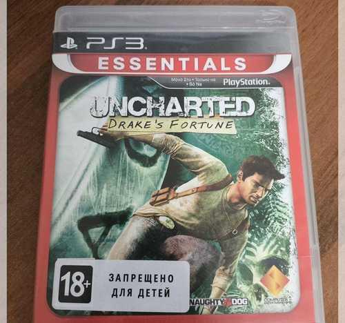 Диск Uncharted Drakes Fortune для PS3