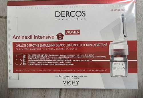 Vichy dercos aminexil intensive 5 ампулы