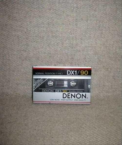 Аудиокассета Япония Denon DX1 90 запечатанная