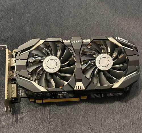 Видеокарта gtx 1060 3gb MSI