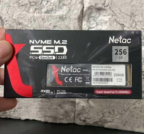 Ssd m2 nvme 256gb Netac