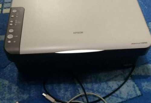 Мфу epson CX3700 принтер + сканер