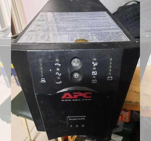 Интерактивный ибп APC Smart-UPS SUA750I