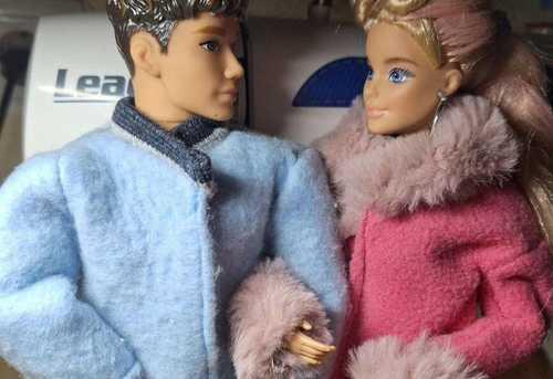 Одежда для барби barbie и Кена пальто