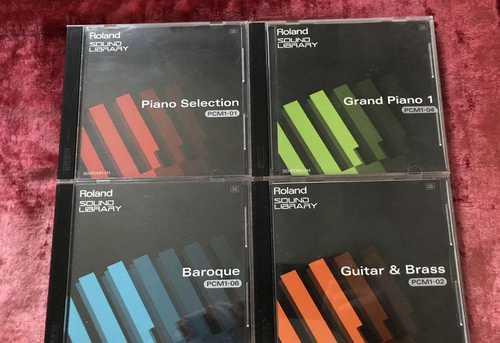 Карты Roland SR-JV80 и Roland PCM1