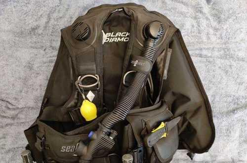 BCD, компенсатор, крыло SeaQuest Black Diamond (M)