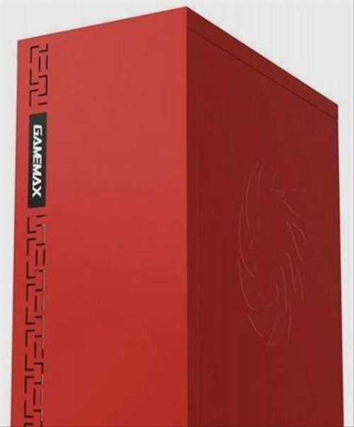 Системный блок gamemax h605 red