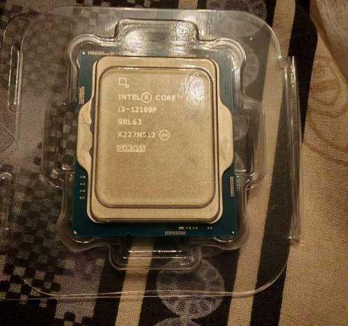 Процессор Intel core i3 12100f