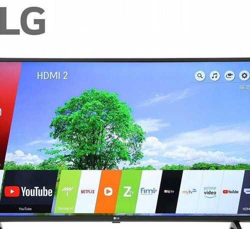LG смарт телевизор 43UK6200 с 4К