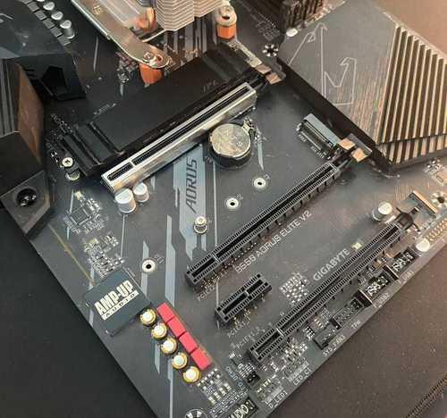 Комплект ryzen 5600x/gigabyte b550 aorus elite V2