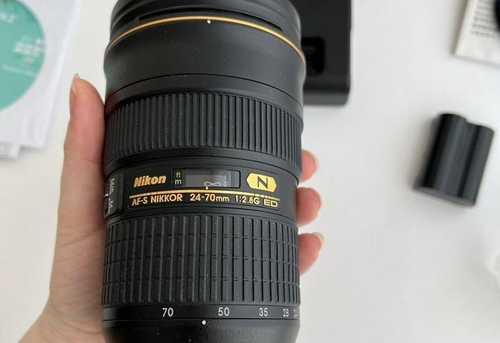 Зум объектив Nikon AF-S nikkor 24-70mm f/2.8G ED