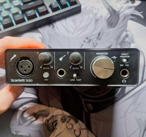 Focusrite scarlett solo 2rd gen