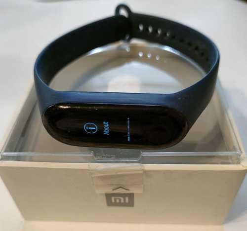 Умный фитнес браслет Xiaomi Mi Band 3 Black