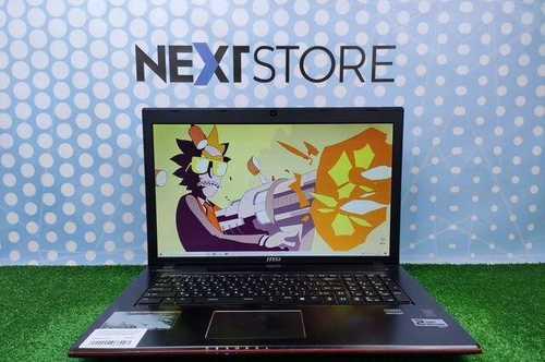 Игровой ноутбук MSI GE70 17.3" nvidia