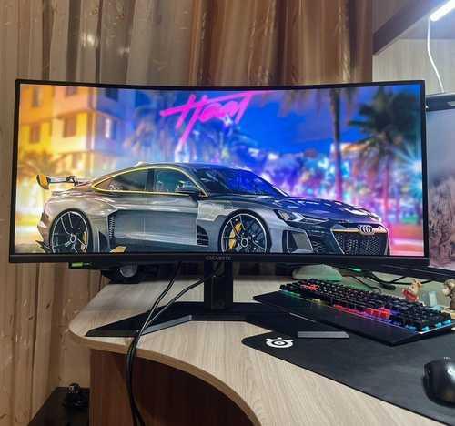 Gigabyte G34WQC A-EK 144 гц 4K топовый игровой