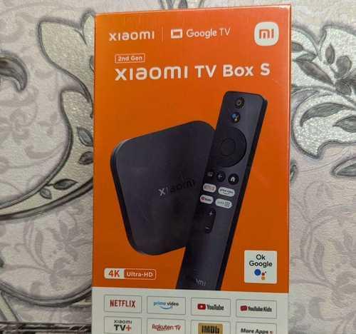 Tv приставка Xiaomi mi tv box s 2 gen