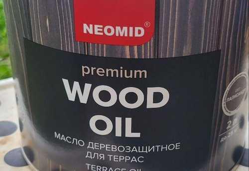 Масло для террас Neomid Premium палисандр 2л