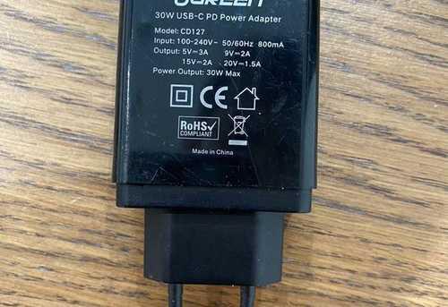 Зарядное устройство USB-C ugreen 30вт