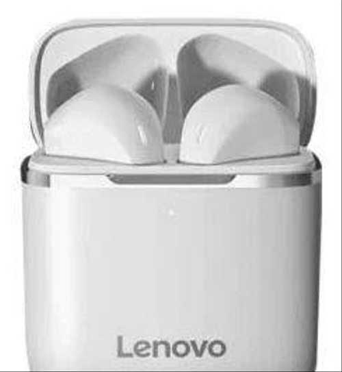 Беспроводные наушники Lenovo X16 Bluetooth 5.2 бел