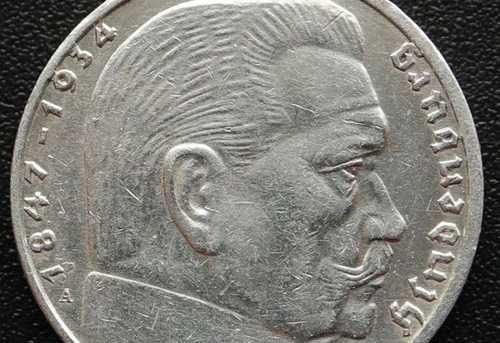 2 марки 1938 А (Берлин) Германия