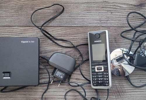 Телефоны Siemens gigaset sl560 4 комплекта