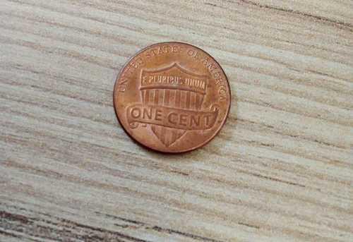 Коллекционная монета США one cent 2016