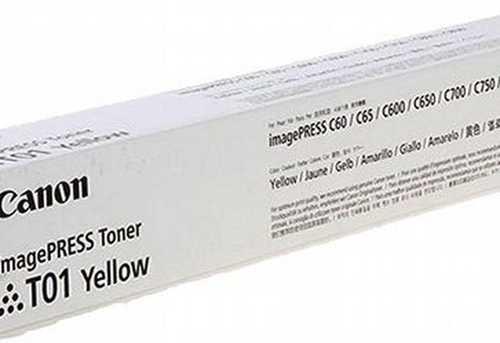 Тонер T01 для iPR C800/700, Yellow (1040г) / 8069B