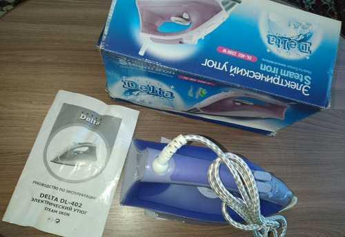 Утюг новый steam iron delta DL-402