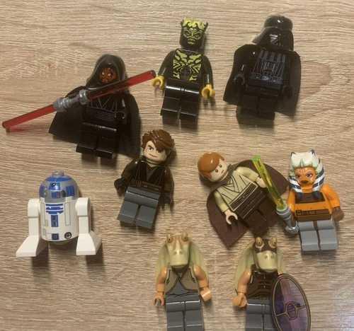 Lego star wars минифигурки