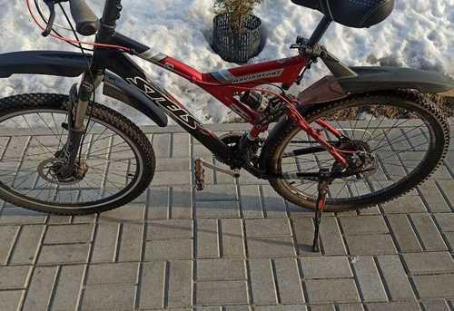 Велосипед двух подвес 26 Stels