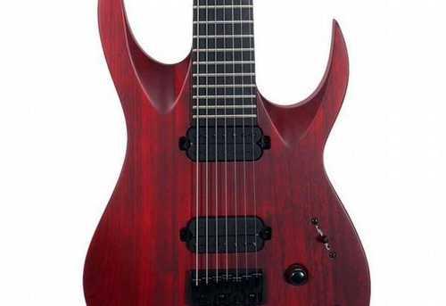 Solar Guitars A2.7TBR SK Trans Blood Red Matte