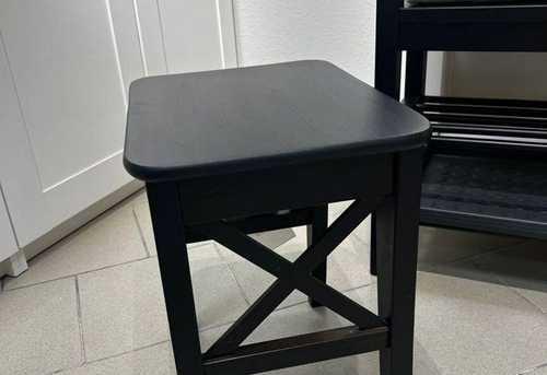 Табурет Ингольф коричнево-черный, IKEA