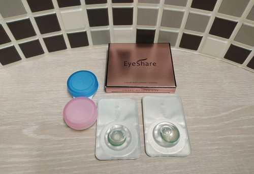 EyeShare lenses Линзы контактные цветные зеленые