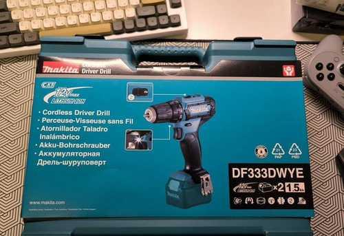 Дрель шуруповерт Makita DF333dwye