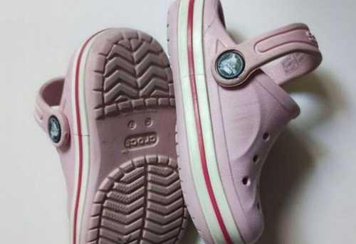 С7 Crocs девочке обувь детская