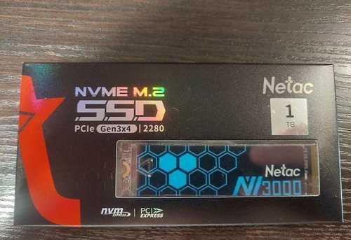 SSD диск netac 1TB M.2 2280 с установленным Window