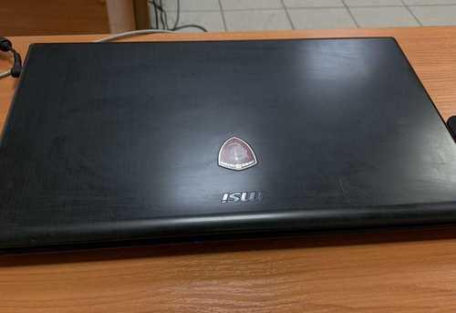 17.3" MSI MS-175A, 240 ГБ, Core i5-4210H, RAM 12 ГБ, GeForce GTX 950M 2 ГБ