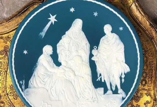 Настенная тарелка "Рождество". Villeroy&Boch. 1978