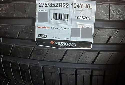 Hankook Ventus S1 Evo3 SUV K127A 275/35 R22 и 315/30 R22