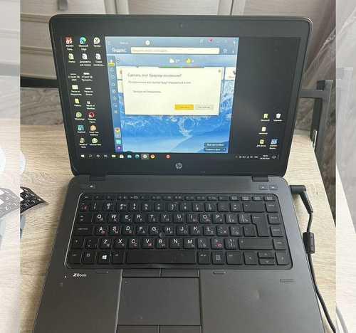 Hp zbook 14 G2 core I7 5500u/ firepro M4150/8/SSD