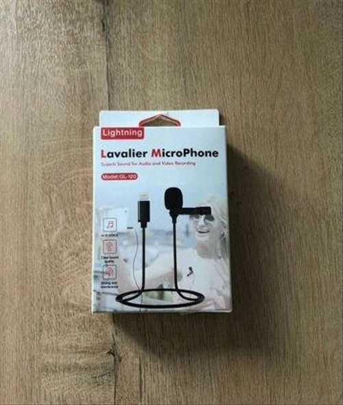 Микрофон петличный Lavalier GL-120