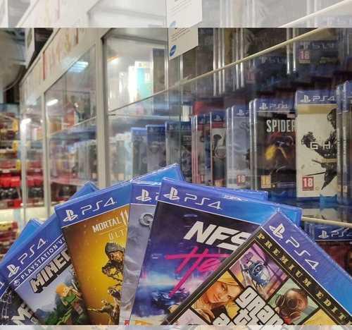 Игры на сони PlayStation 4 новые пс лицензия