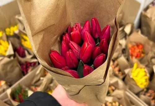 Тюльпаны на 14 февраля с доставкой